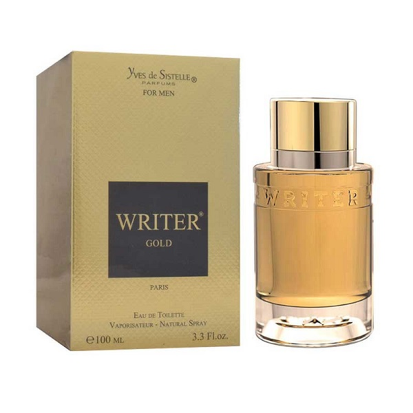 WRITER FOR MEN EDP 100ML GOLD – Zeeneh Cosmetics